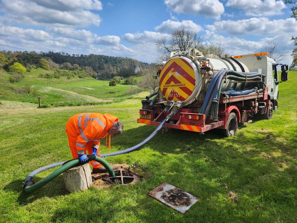 Cesspit Emptying in Telford Shropshire | SPH Plant
